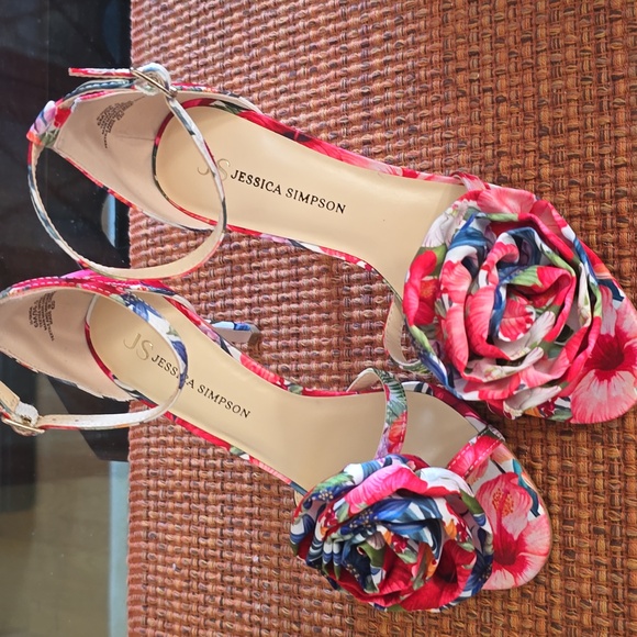 Jessica Simpson | Shoes | Jessica Simpson Brand Womens Dressy Floral ...